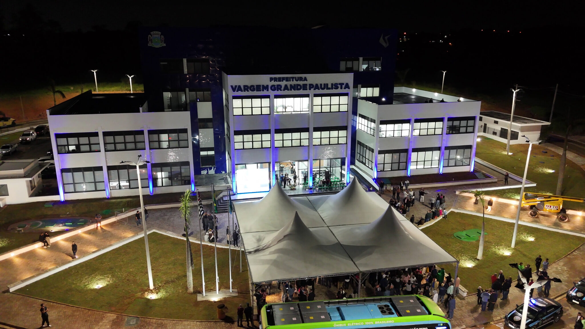 Vargem Grande Paulista inaugura nova sede da prefeitura – Jornal Visão ...